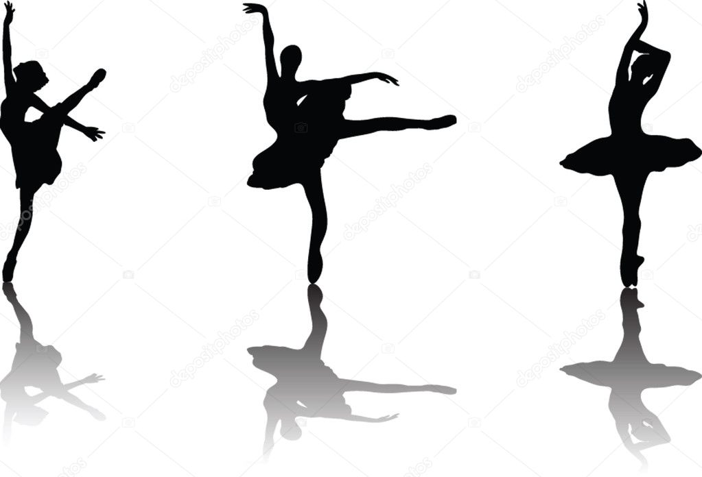 Ballerina — Stock Vector © Violeta 2248226