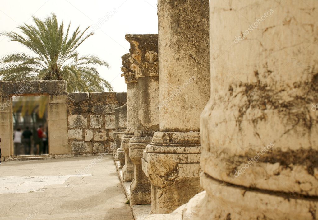 Jesus Synagogue Capernaum — Stock Photo © k45025 #1061567