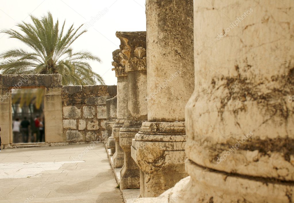 Jesus Synagogue Capernaum — Stock Photo © k45025 #1061567