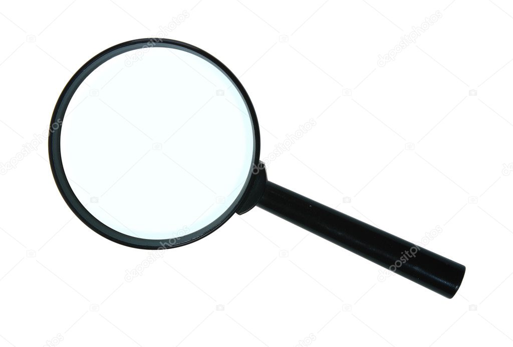 Magnifying Glass White — Stock Photo © boroda #1007674