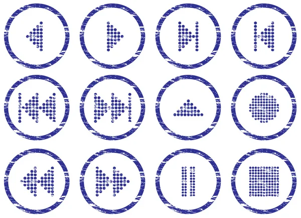 Multi media icons imágenes de stock de arte vectorial | Depositphotos