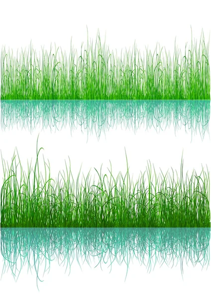 Grass brushes — Stock Vector © nata-art #3601241