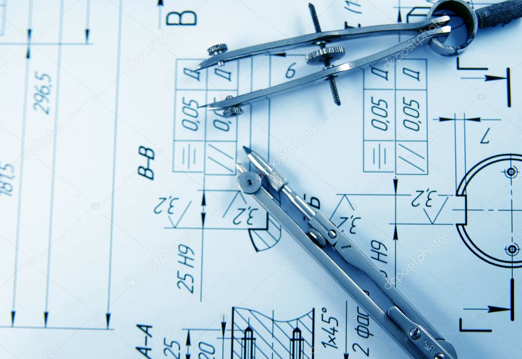 Drawing Compass — Stock Photo © ministr #1325675