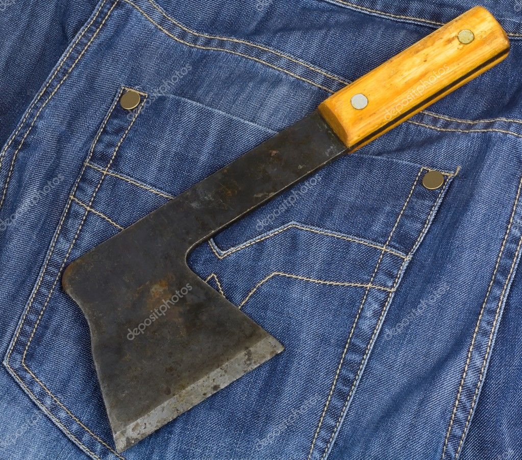 Rusty hatchet — Stock Photo © bond80 #1027094