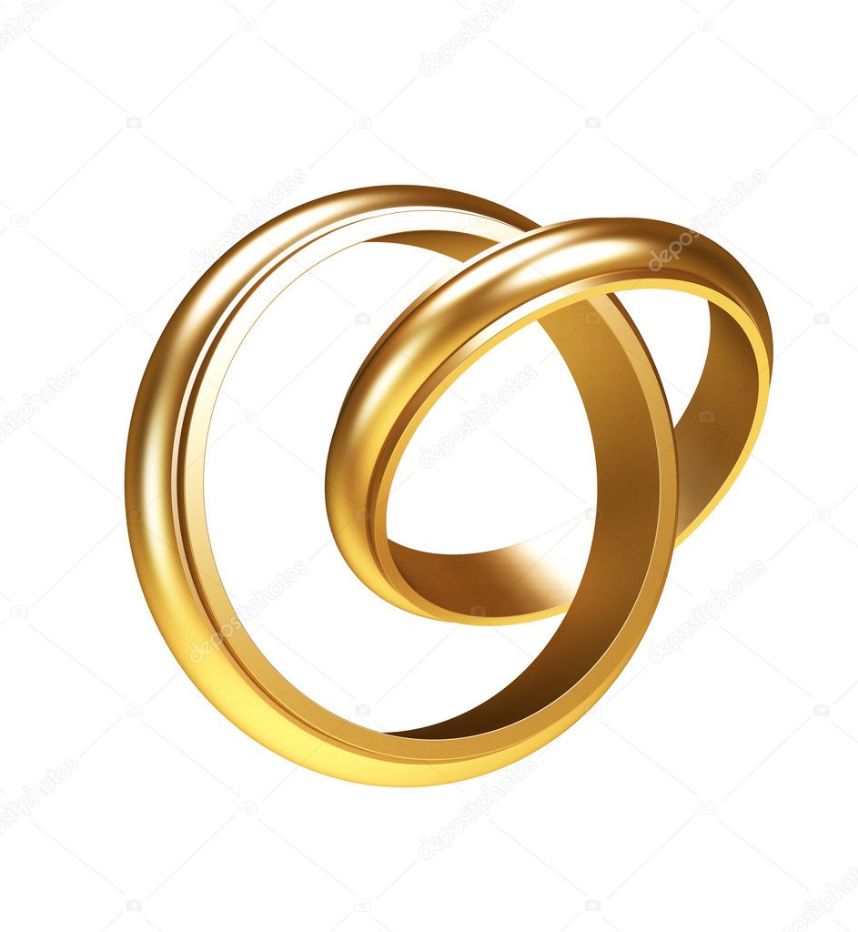 Gold rings — Stock Photo © sommersby #1026835