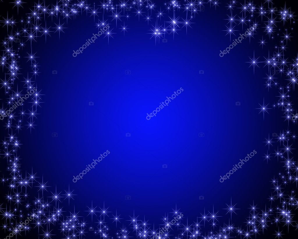 Dark blue card with stars Stock Photo by ©midnight13 1057813