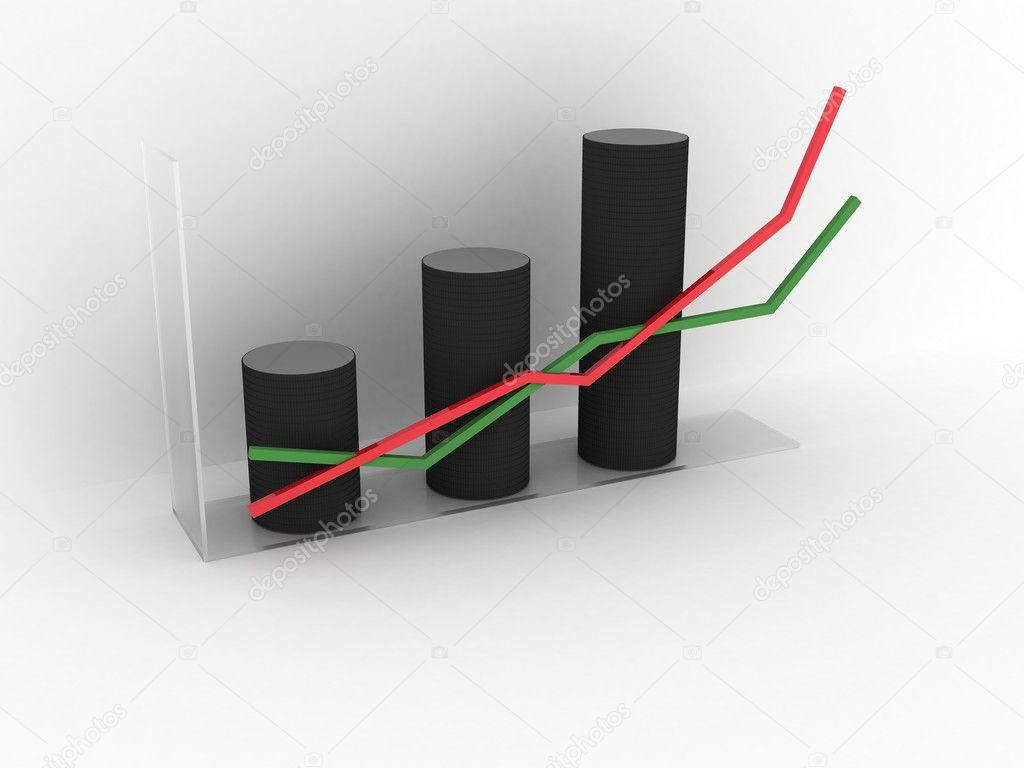 Coin Chart — Stock Photo © megastocker #1698562