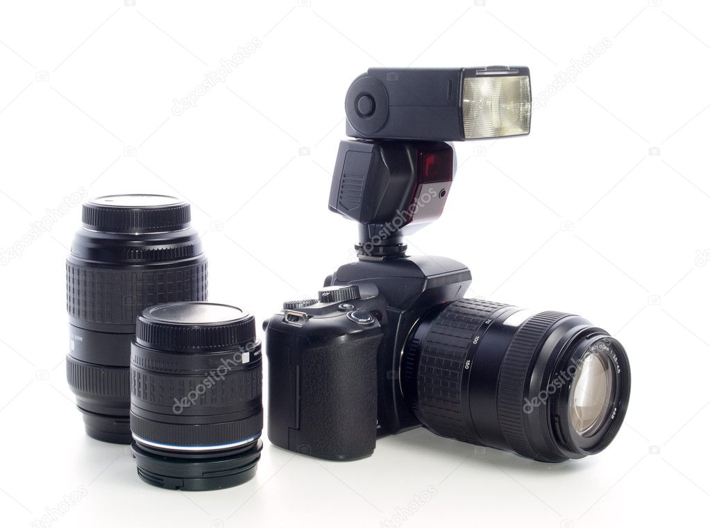 Professional Digital camera Stock Photo by ©fimkajane 2649300