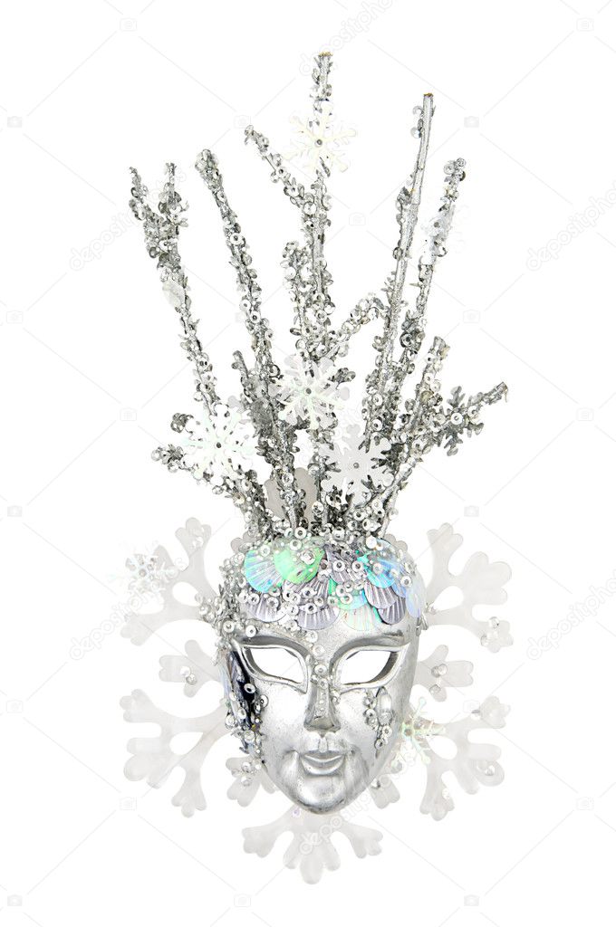 Snow queen mask | Mask Of Snow Queen — Stock Photo © dyoma2 #1022429