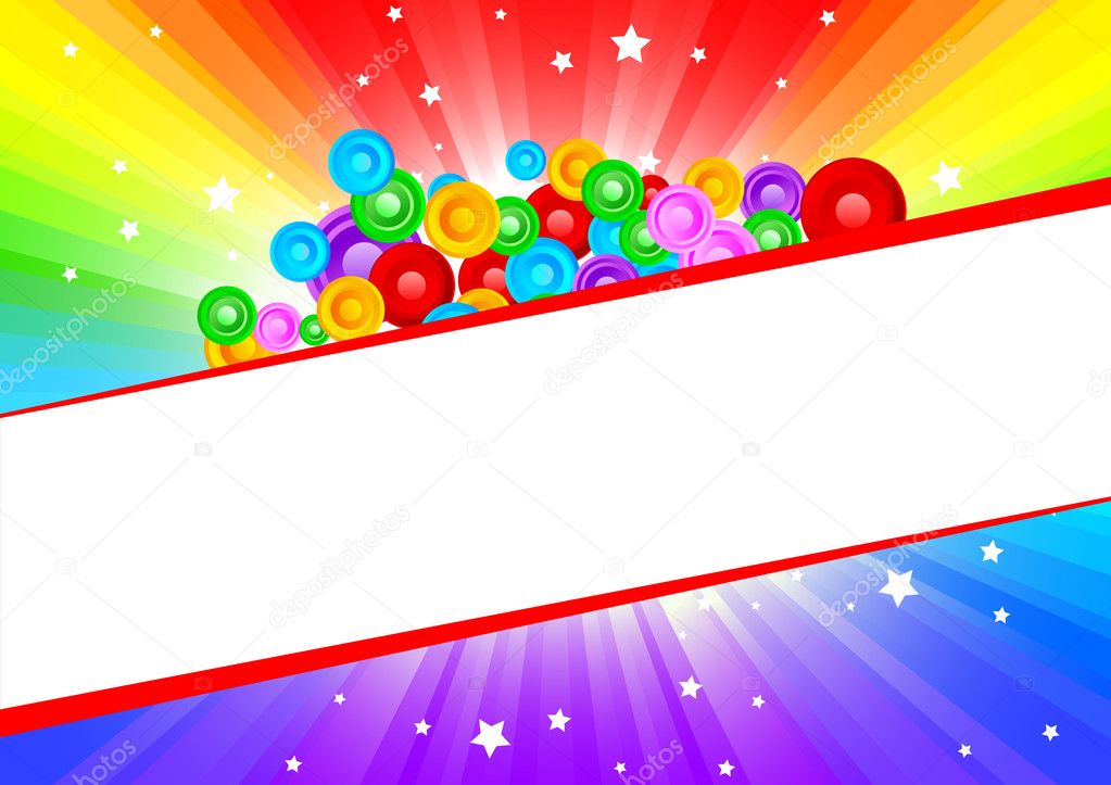 Vector colorful background Stock Vector Image by ©Denchik #1031684