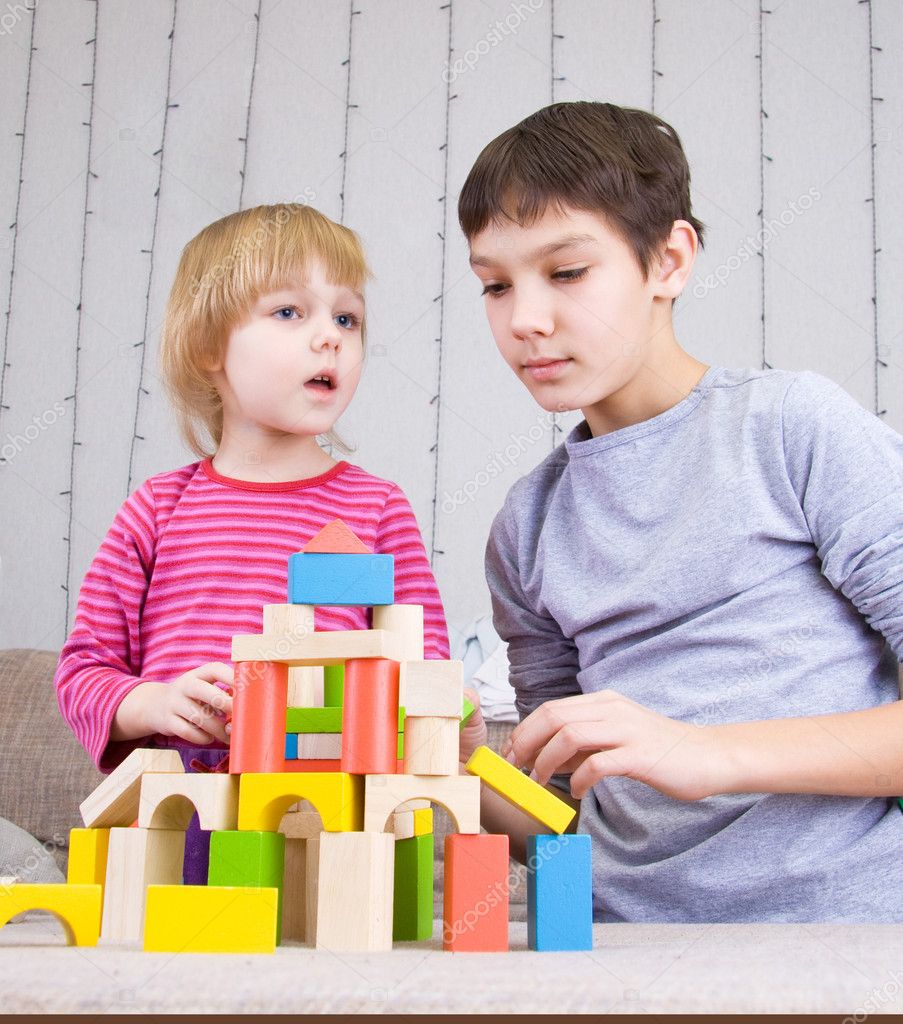 Playing childs — Stock Photo © semenovpv #1828504