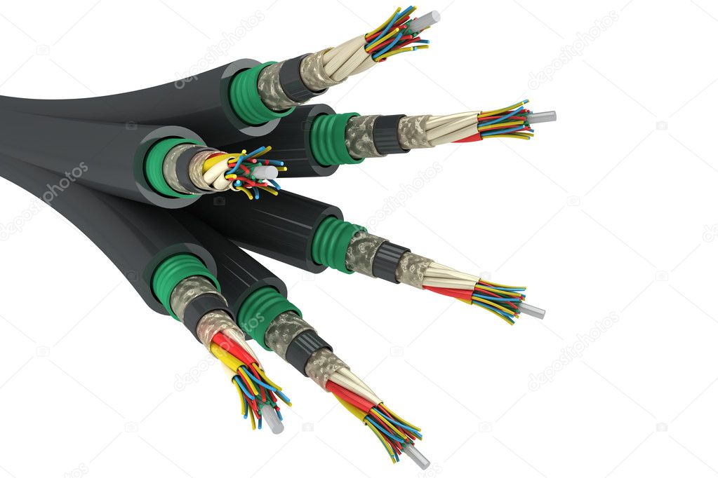 Electric cables Stock Photo by ©anyunoff 2376155