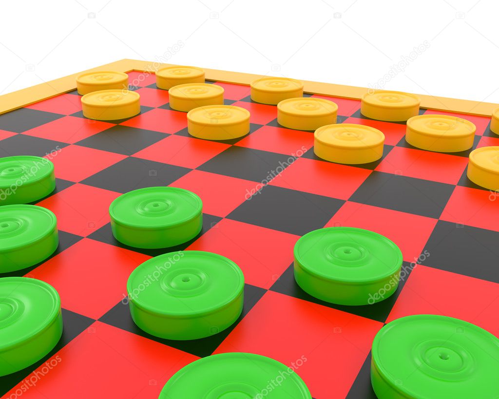 Checkers — Stock Photo © AndKud #1994120