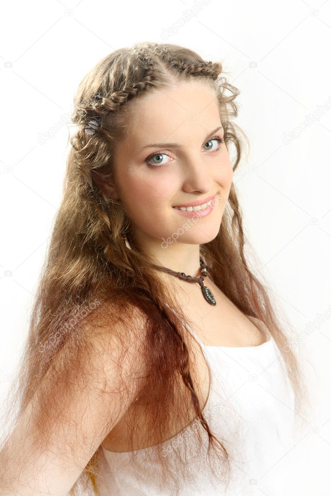The beautiful Russian girl — Stock Photo © sveter #1119221 The beautiful Russian girl — Stock Photo © sveter #1119221
