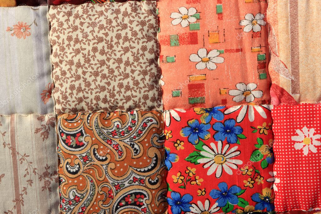 Patchwork quilt — Stock Photo © AChubykin #1552719 Patchwork quilt — Stock Photo © AChubykin #1552719