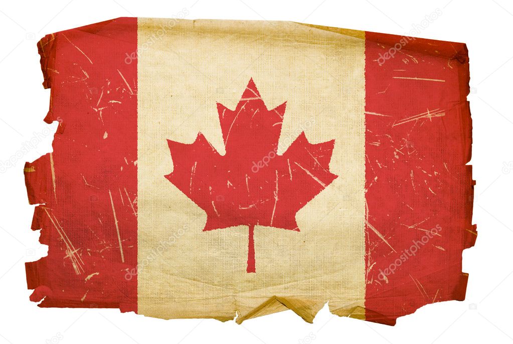 Old Canadian Flag