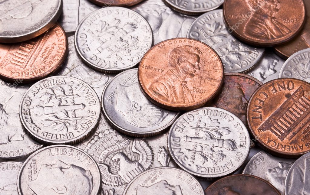 American coin background — Stock Photo © Timmary #1196256