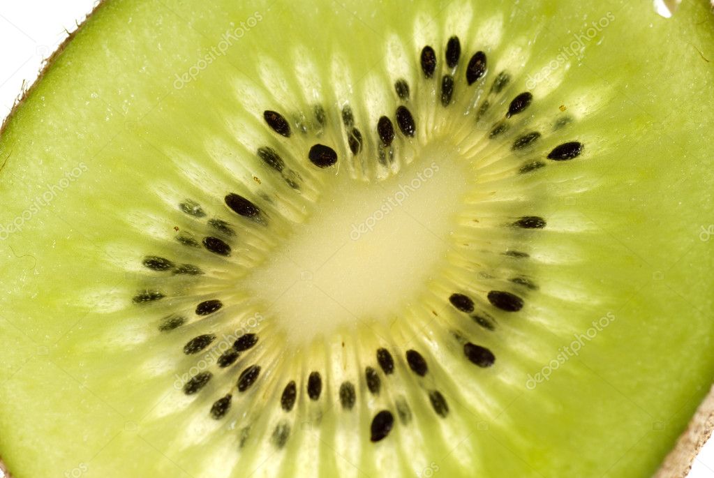Center of Kiwi Fruit — Stock Photo © spaxiax #1052850