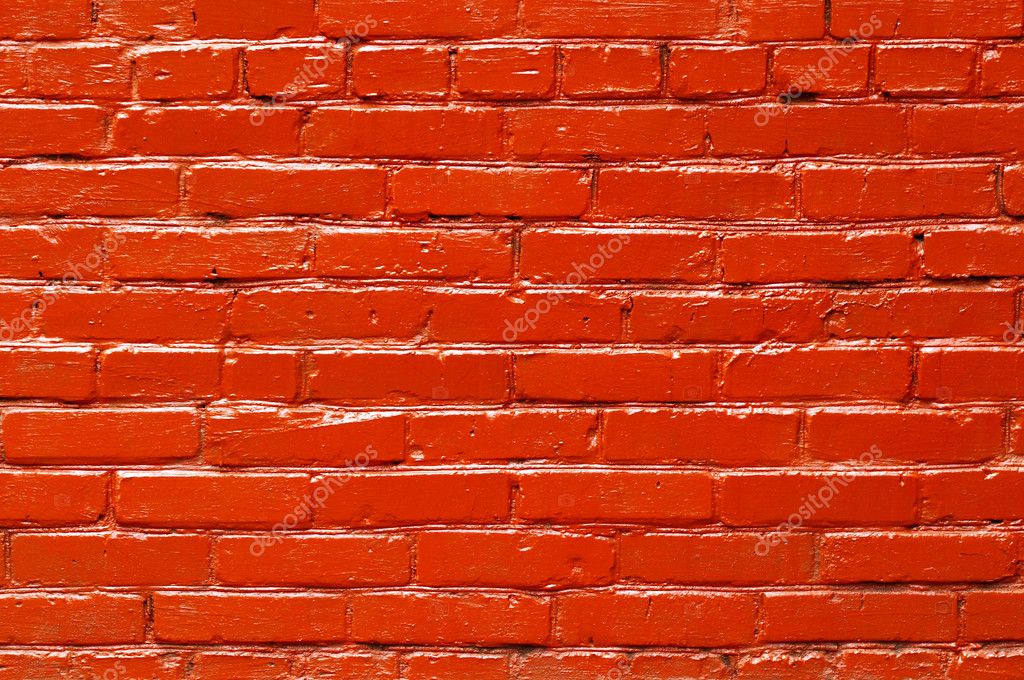 Solid painted brick wall background — Stock Photo © grublee #1085199