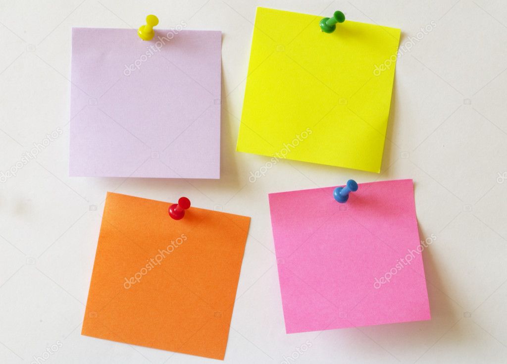 Sticker notes Stock Photo by ©grublee 1085399