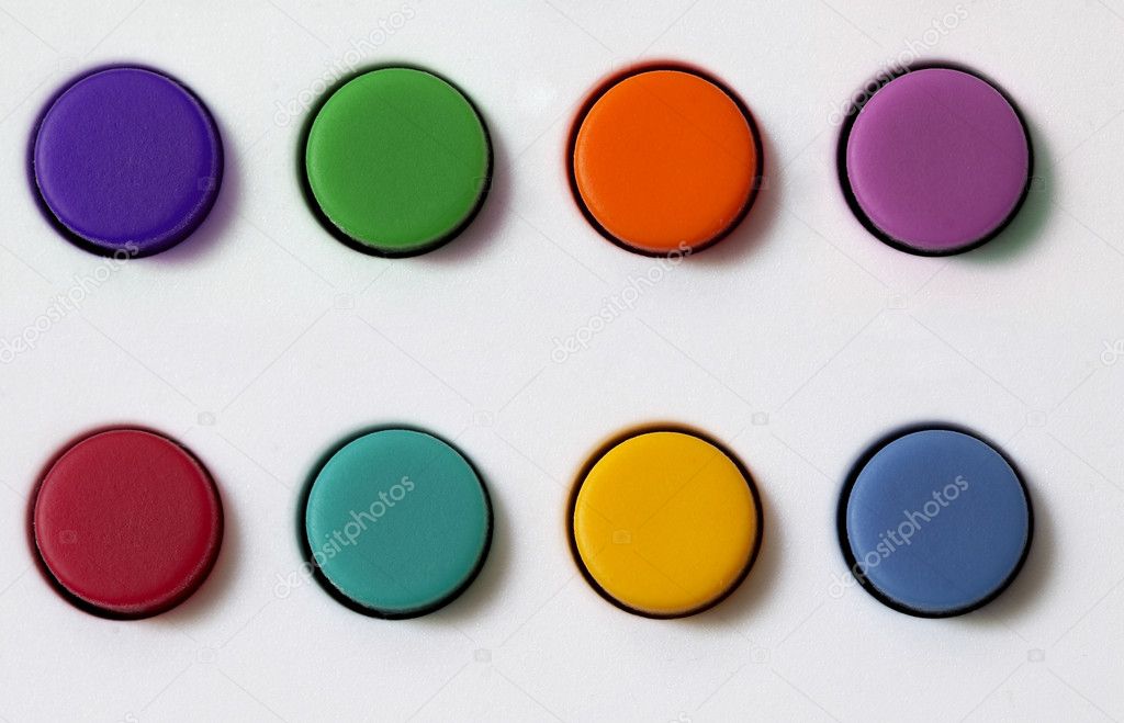 Rubber buttons set — Stock Photo © grublee #1124539