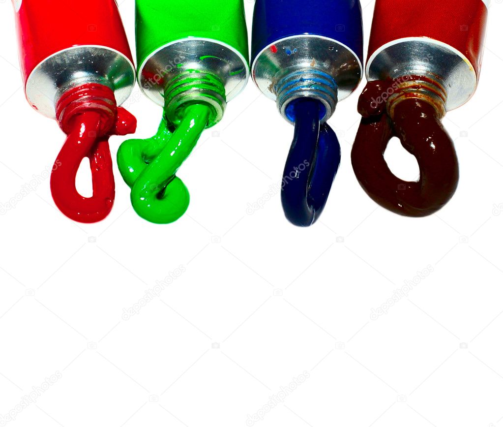 Spilled Paint — Stock Photo © chikapylka #1053003