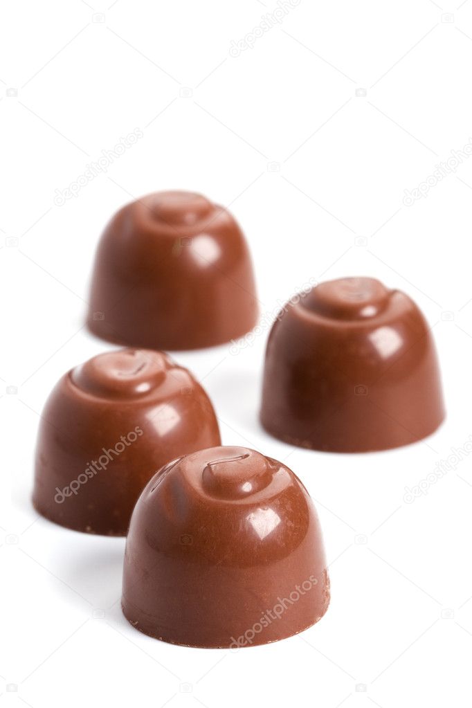 Four chocolate sweets Stock Photo by ©marylooo 1429482