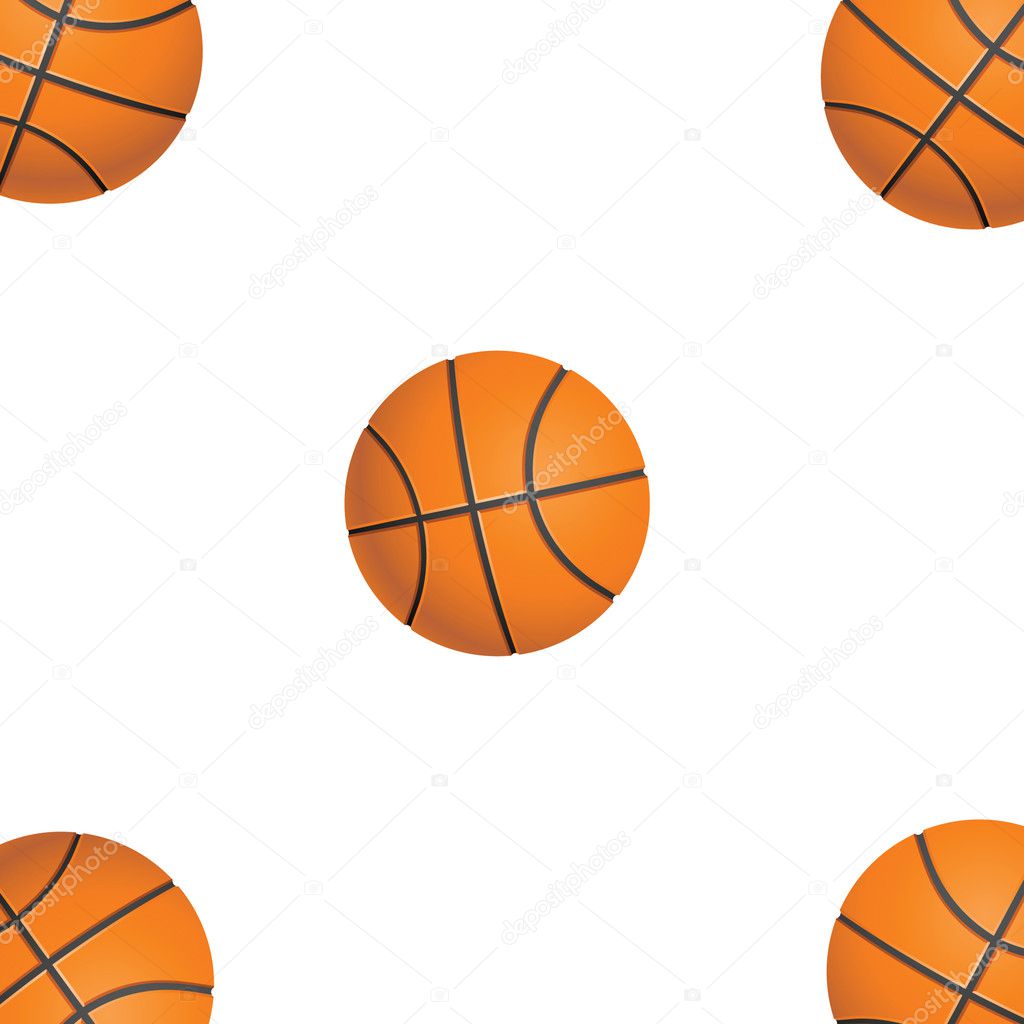 Five basketball balls.Vector illustratio — Stock Vector © Gurbi4 #1152160