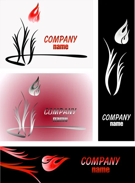 Red background logos Vector Art Stock Images | Depositphotos