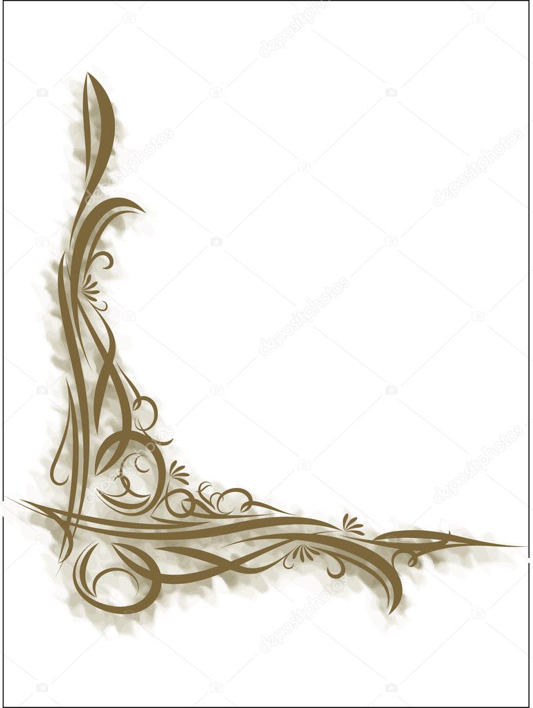 Original decorative corner Stock Vector Image by ©antonshpak #1074809