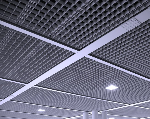 Modern Office Ceiling Pattern - Stock Image - Everypixel