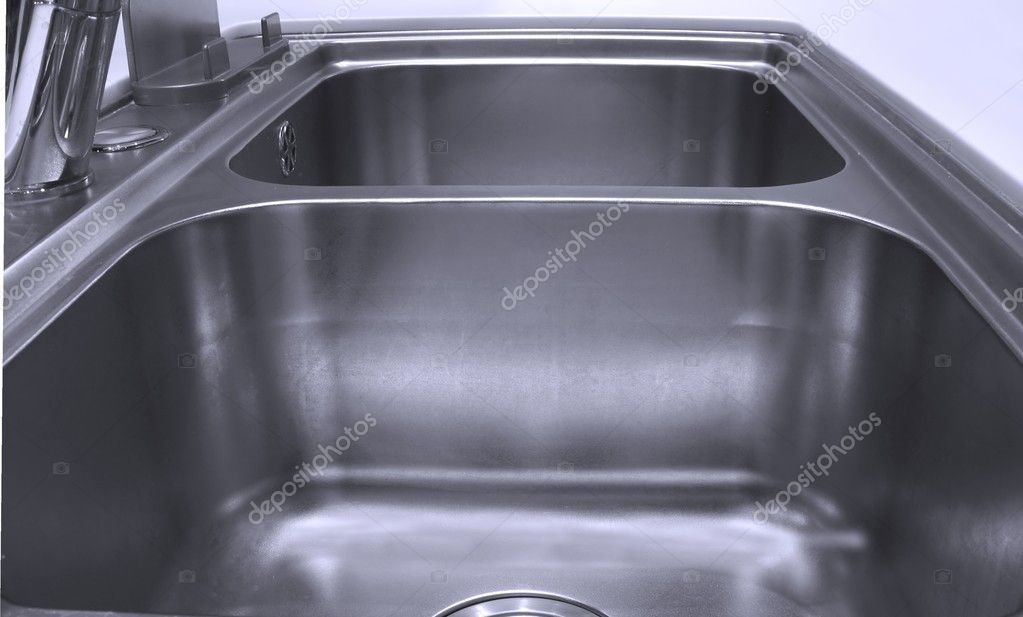 Stainless Steel Sinks — Stock Photo © shiyali #1939295