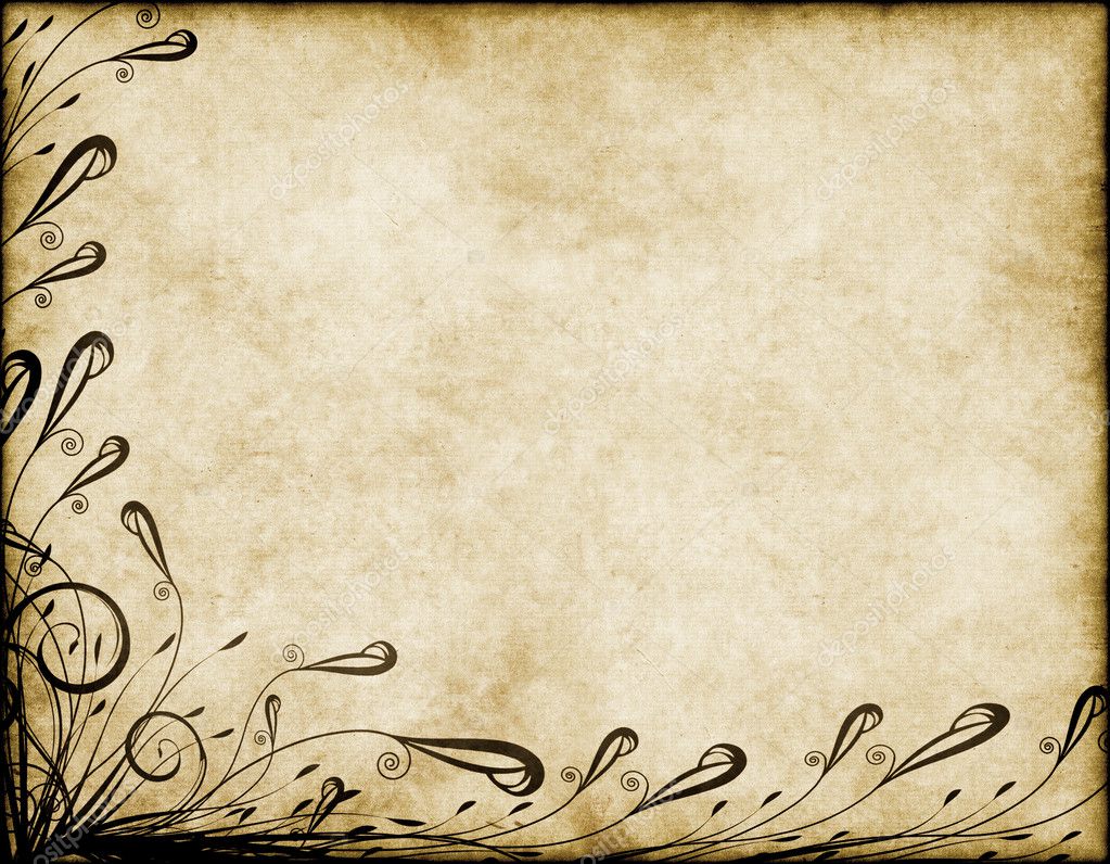 Old floral parchment — Stock Photo © clearviewstock #1214528