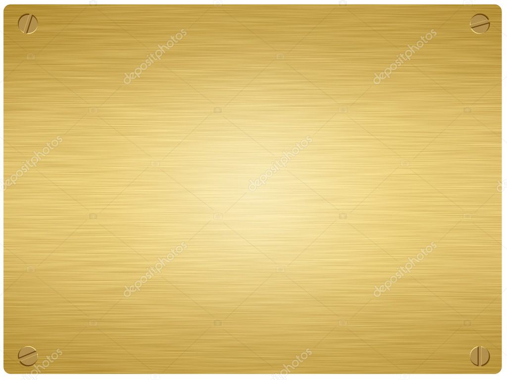 Gold plaque 3 — Stock Photo © clearviewstock #1244863