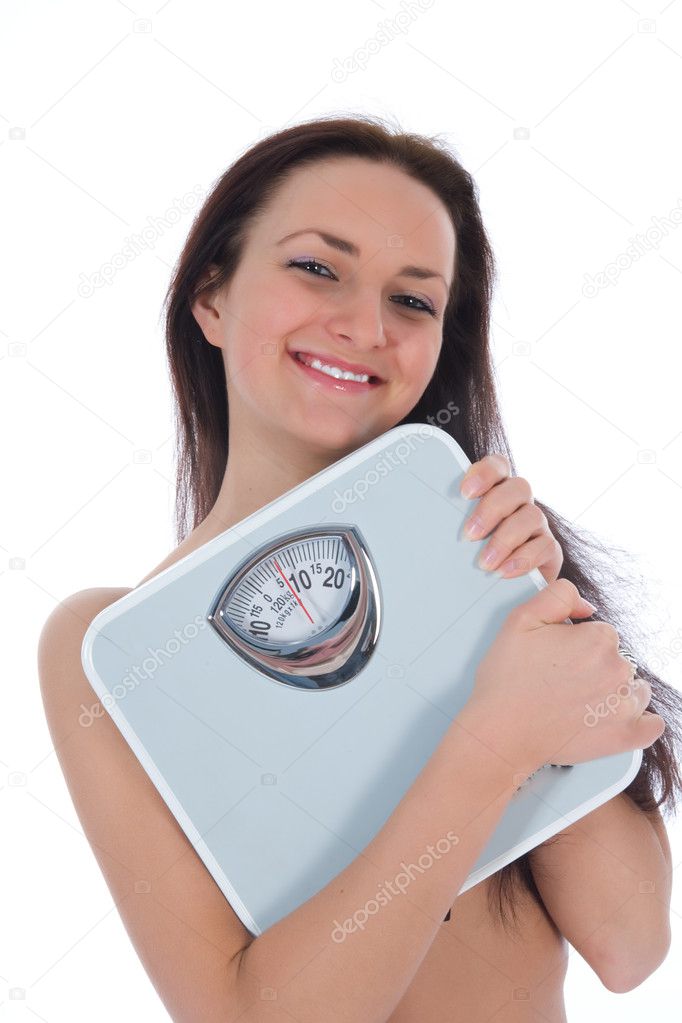 Beautiful girl with scales Stock Photo by ©izi1947 1591447