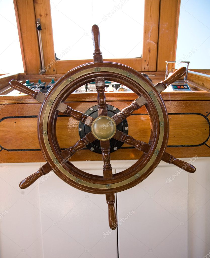 Wooden rudder — Stock Photo © izi1947 #1695542