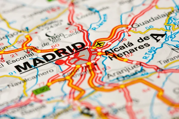 Mapa madrid Stock Photos, Royalty Free Mapa madrid Images | Depositphotos