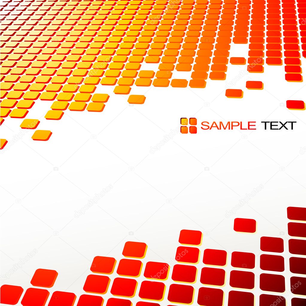 Orange concept background Stock Vector Image by ©-strizh- #1074958