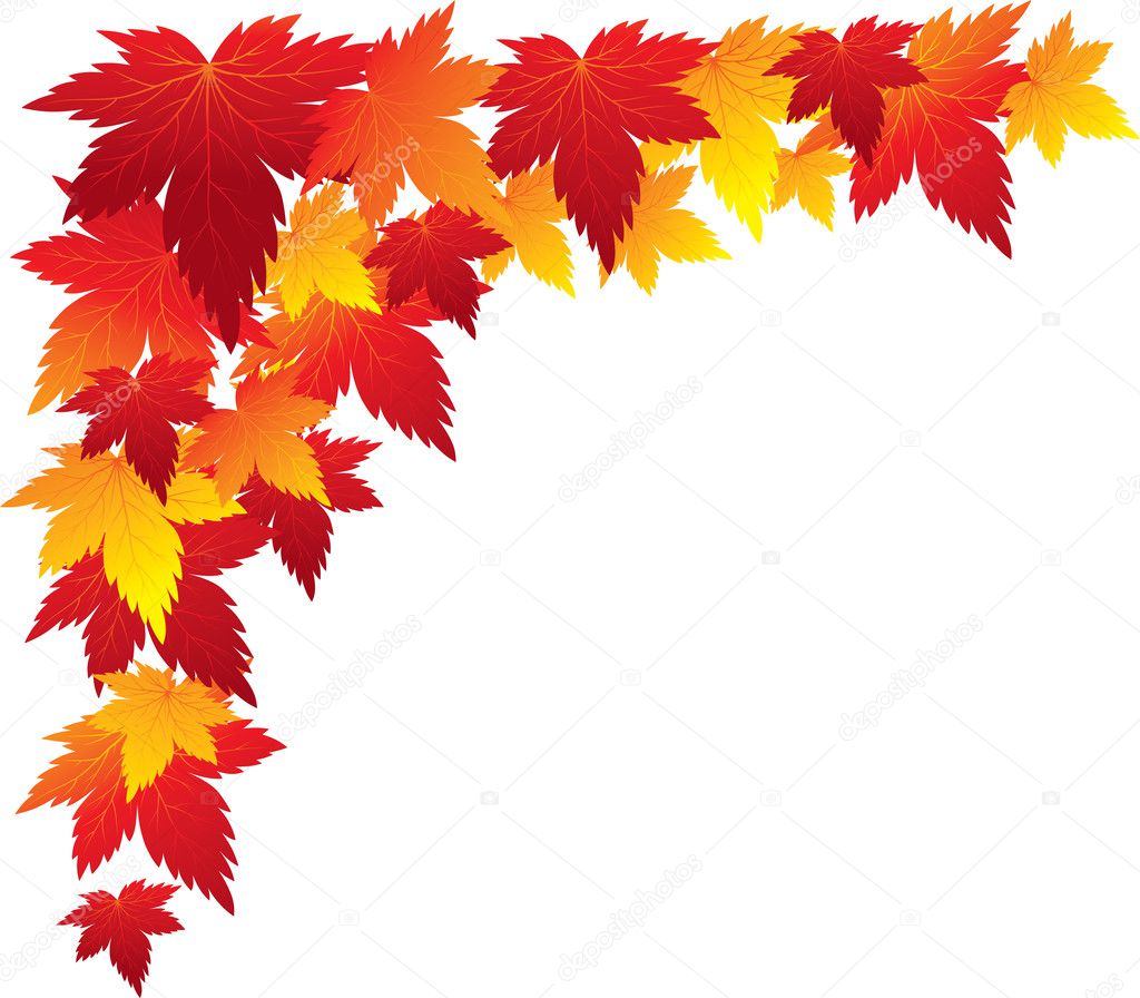 Fall corner Stock Vector by ©-strizh- 1091128