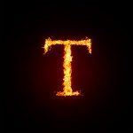 Fire alphabet letter I Stock Photo by ©cookelma 33713825