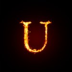 Fire alphabet letter I Stock Photo by ©cookelma 33713825