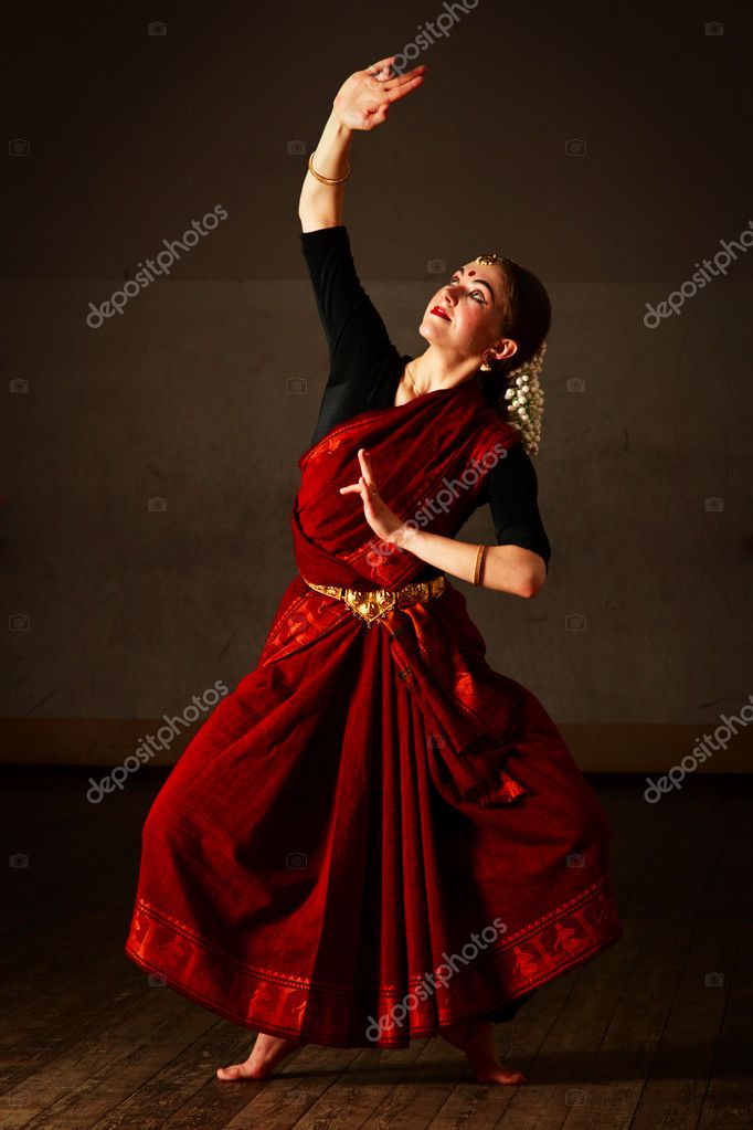 Exponent of Bharat Natyam dance Stock Photo by ©DmitryRukhlenko 1089924