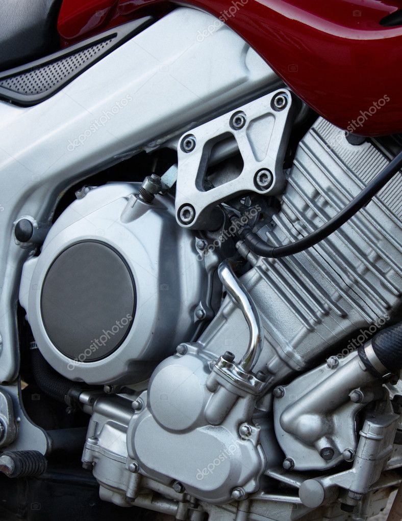Motorcycle engine — Stock Photo © Nikonas #1186624