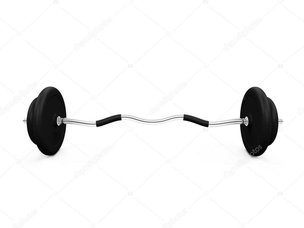 Dumbbell isolated view Stock Photo by ©fckncg 1145608