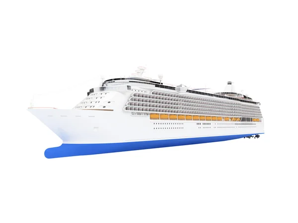 Cruise ship side view | Cruise ship isolated side view — Stock Photo ...
