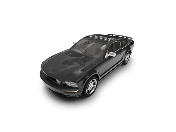 Isolated black car side view Stock Photo by ©fckncg 1154591
