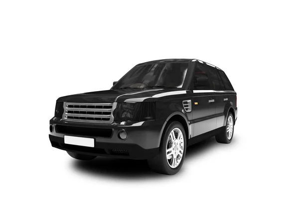 Isolated black car side view Stock Photo by ©fckncg 1155251