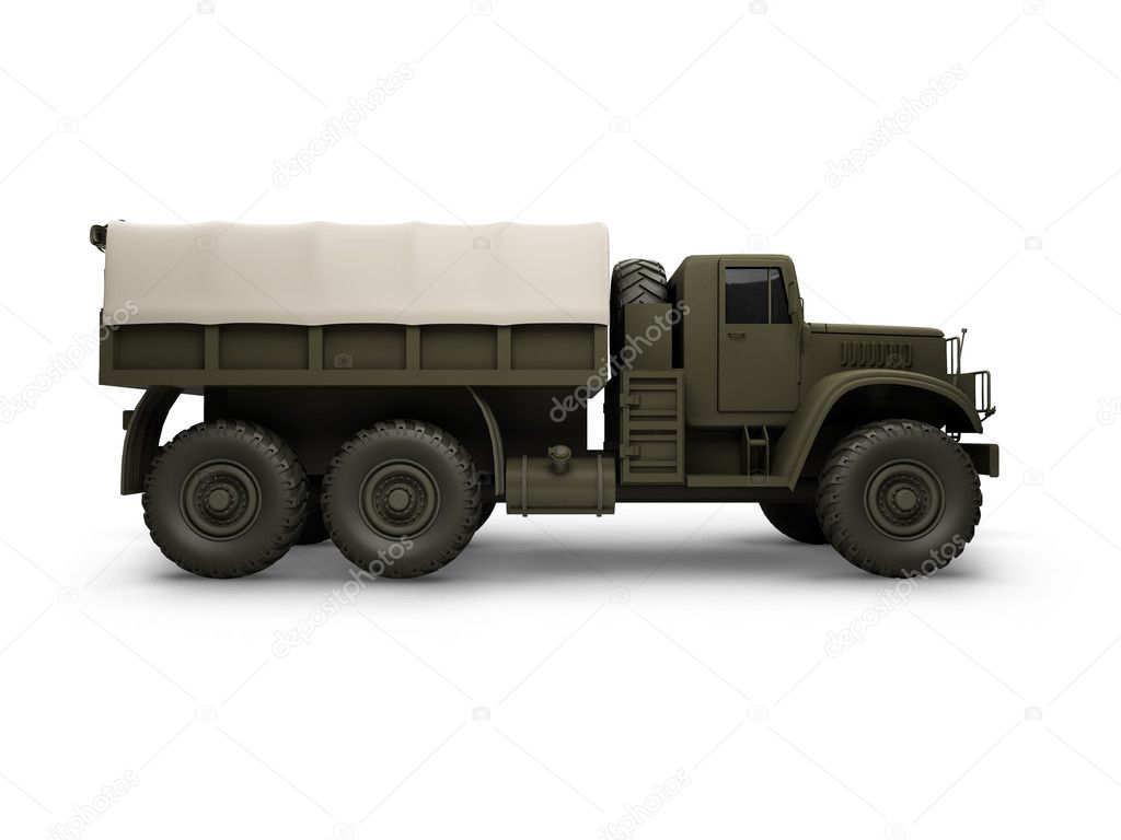 Isolated big car side view Stock Photo by ©fckncg 1153285