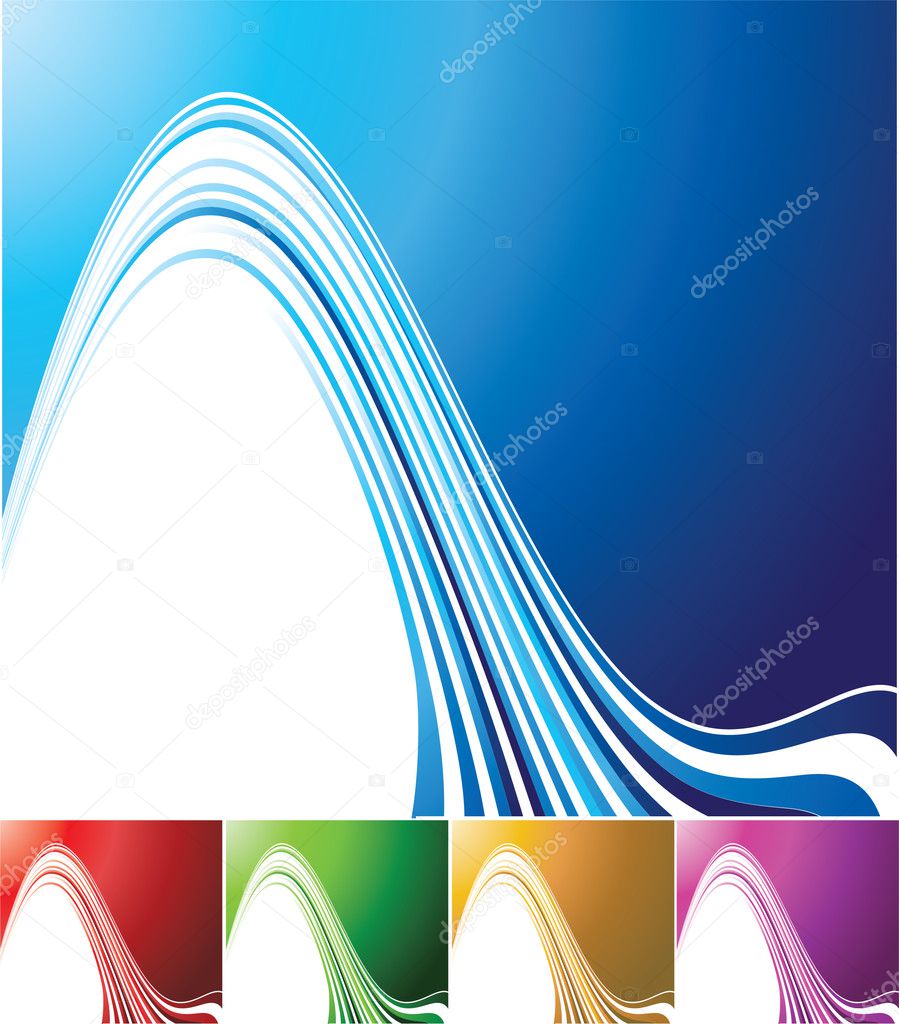 Color ribbon background Stock Vector Image by ©natinkabu #1134615
