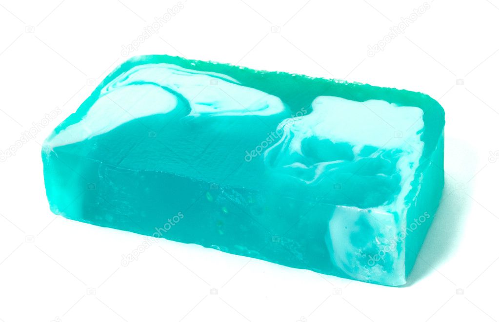 Blue handmade soap — Stock Photo © suslik83 #1495838